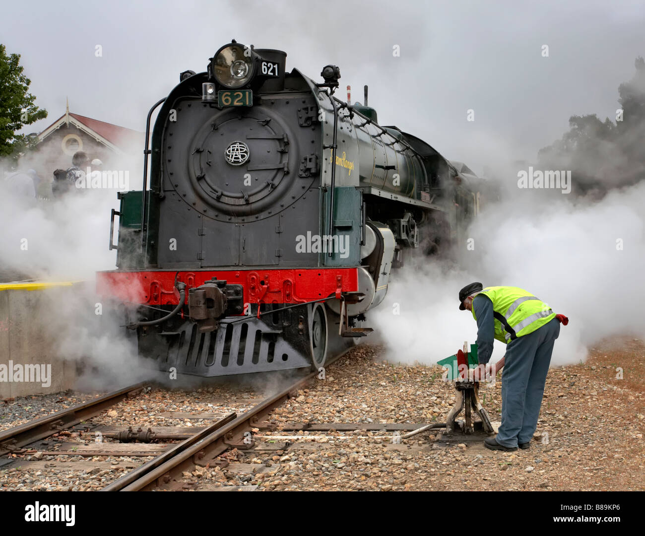 Steam engine rail hi-res stock photography and images - Alamy