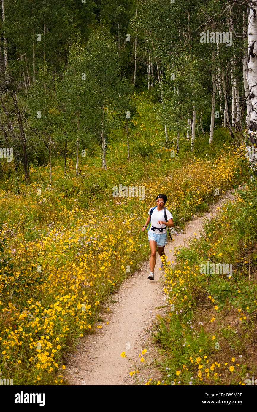 Spring creek trail, steamboat hi-res stock photography and images - Alamy