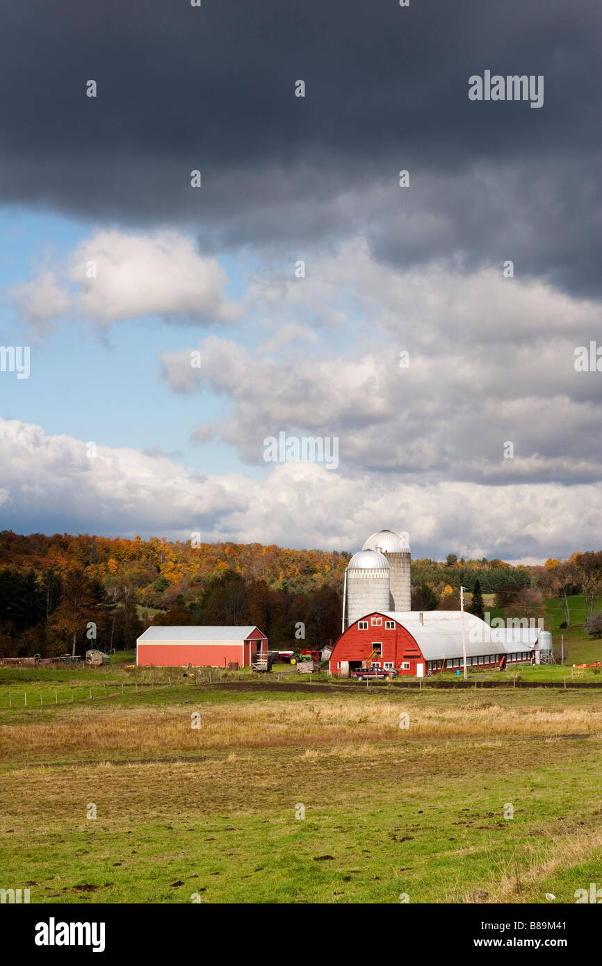 A farm in rural Vermont October 9 2008 Stock Photo - Alamy