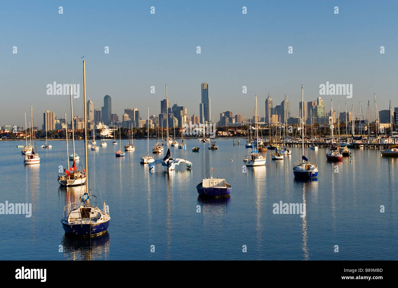 "Port Phillip Bay" "St.Kilda" "Port of Melbourne Stock Photo - Alamy