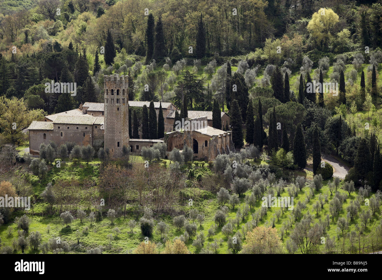 Hotel La Badia di Orvieto, Orvieto, Umbria, Italy Stock Photo - Alamy