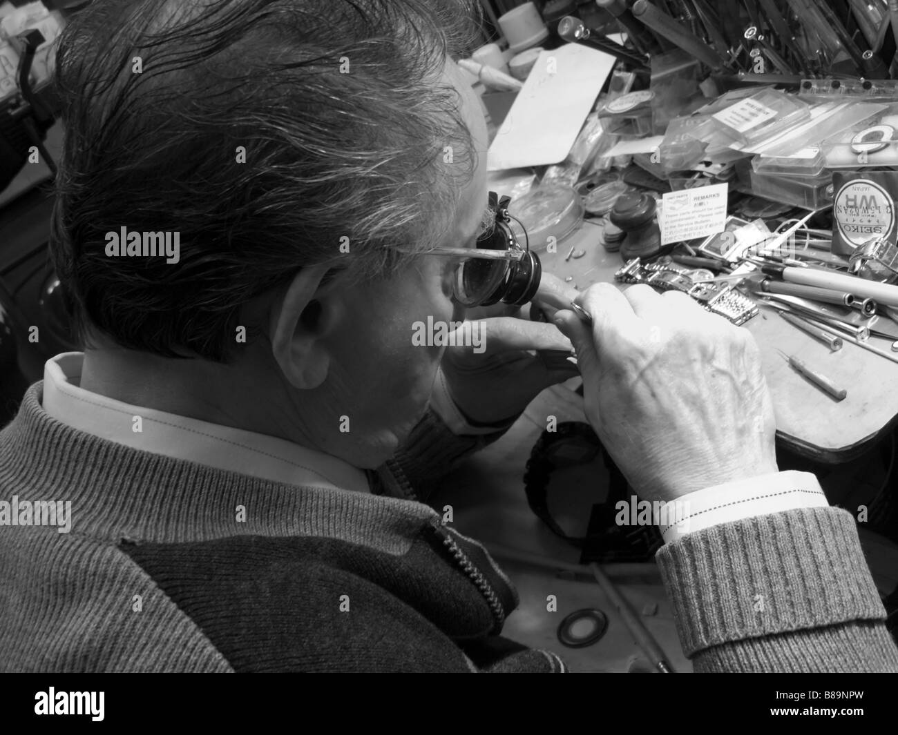 The watchmaker hi-res stock photography and images - Alamy