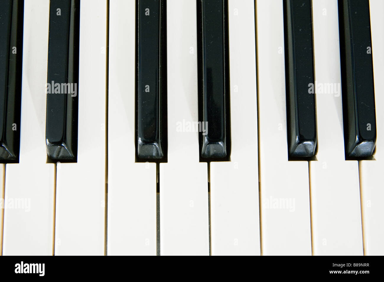 Keys of a piano That the music sounds Stock Photo - Alamy