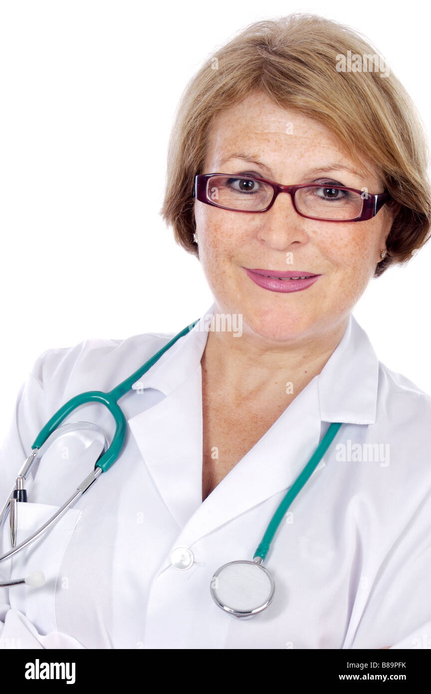 Blonde girl in dressing gown hi-res stock photography and images - Alamy