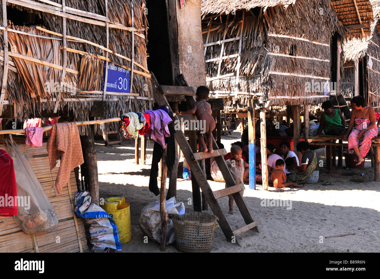 Sea Gypsy Moken people Lifestyle,Koh Susin,PhangNga,Southern Thailand ...