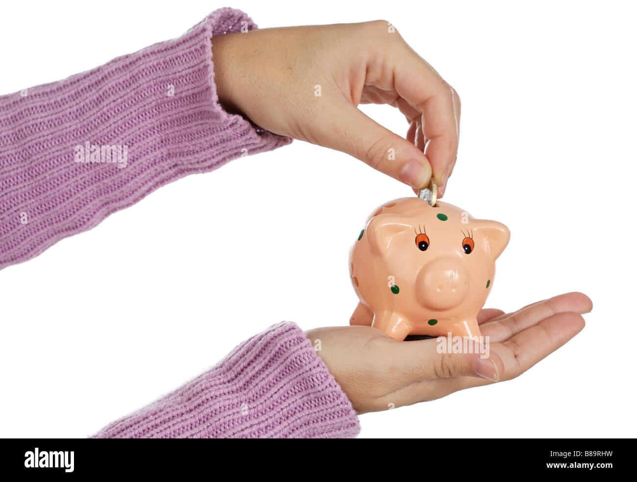 photo of a money box with a currency Stock Photo - Alamy