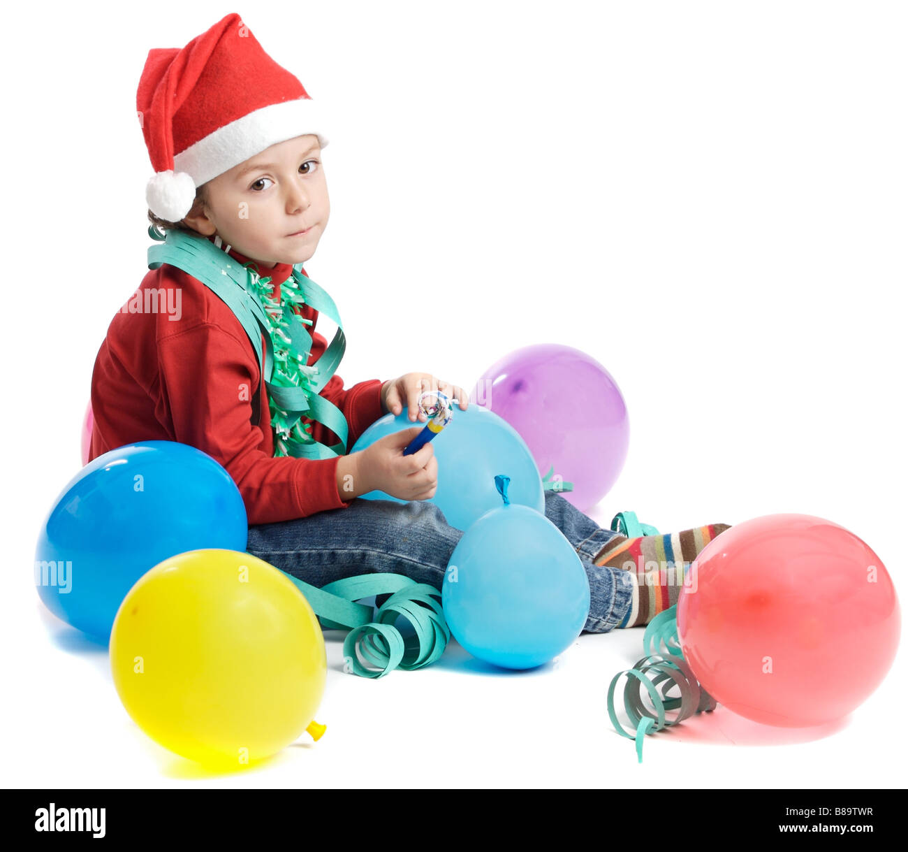 Small child in fluffy Cut Out Stock Images & Pictures - Alamy