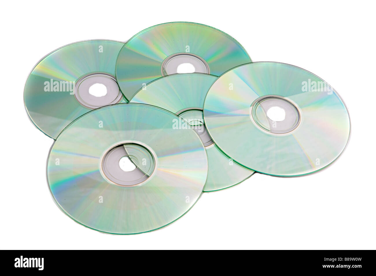 photo of a compact disk a over white background Stock Photo - Alamy