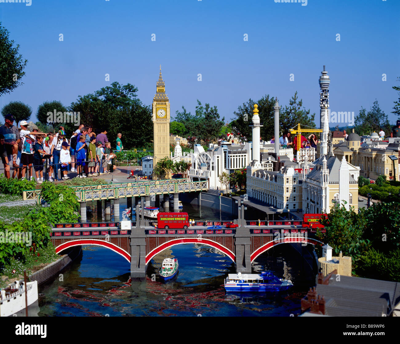 Windsor England Legoland Theme Park Models Of London Buildings Stock ...