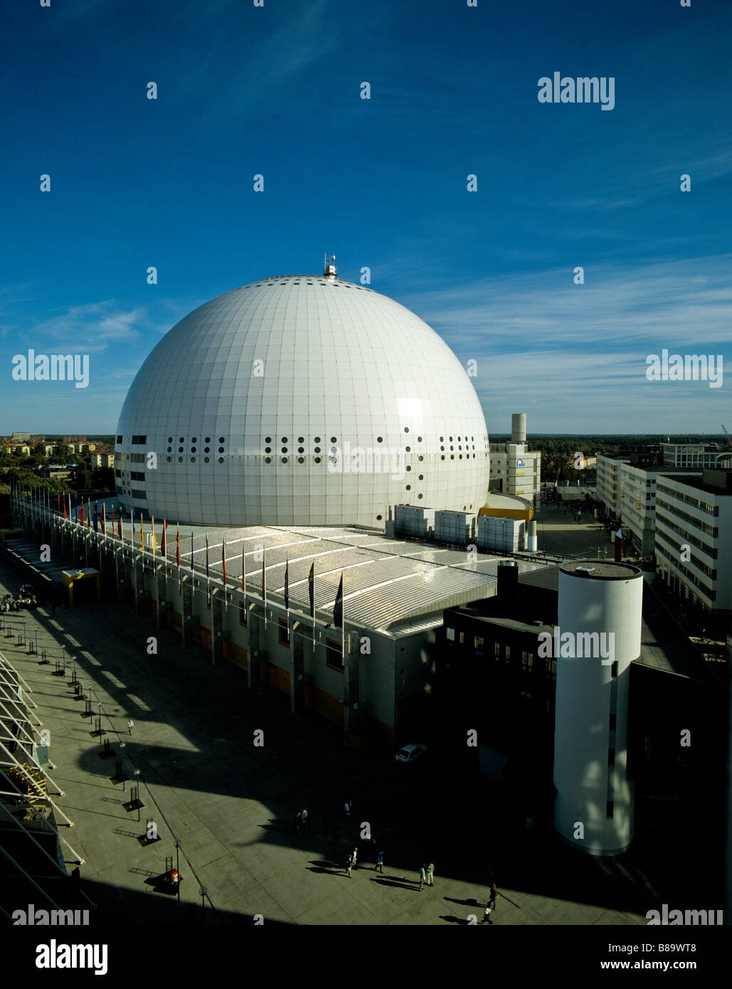 Stockholm Globe Arena soon to be renamned Ericsson Globe Arena Stock ...