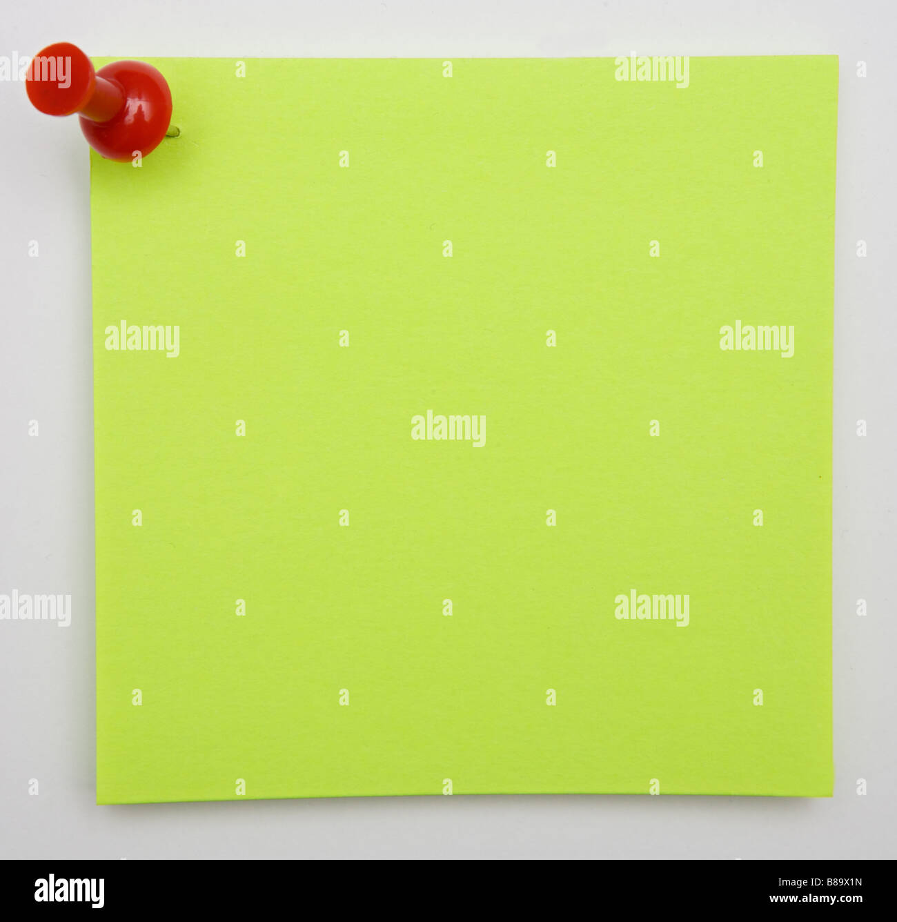 Photo of a Post It a over white background Stock Photo - Alamy