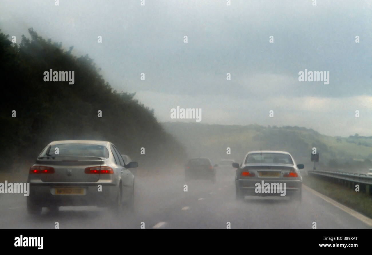 M25 Traffic Rain High Resolution Stock Photography and Images - Alamy