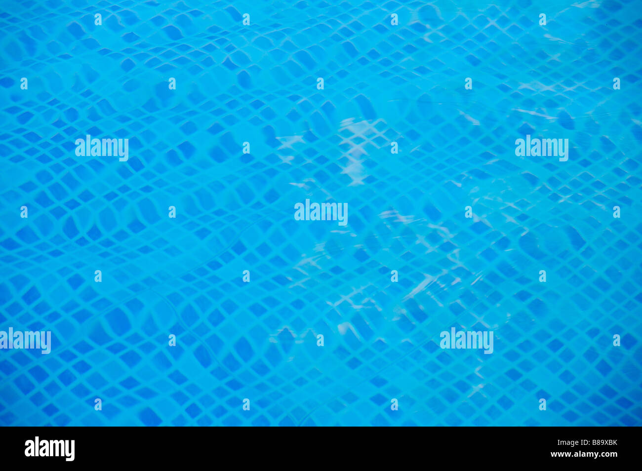 Refreshing water of swimming pool in summer Stock Photo - Alamy