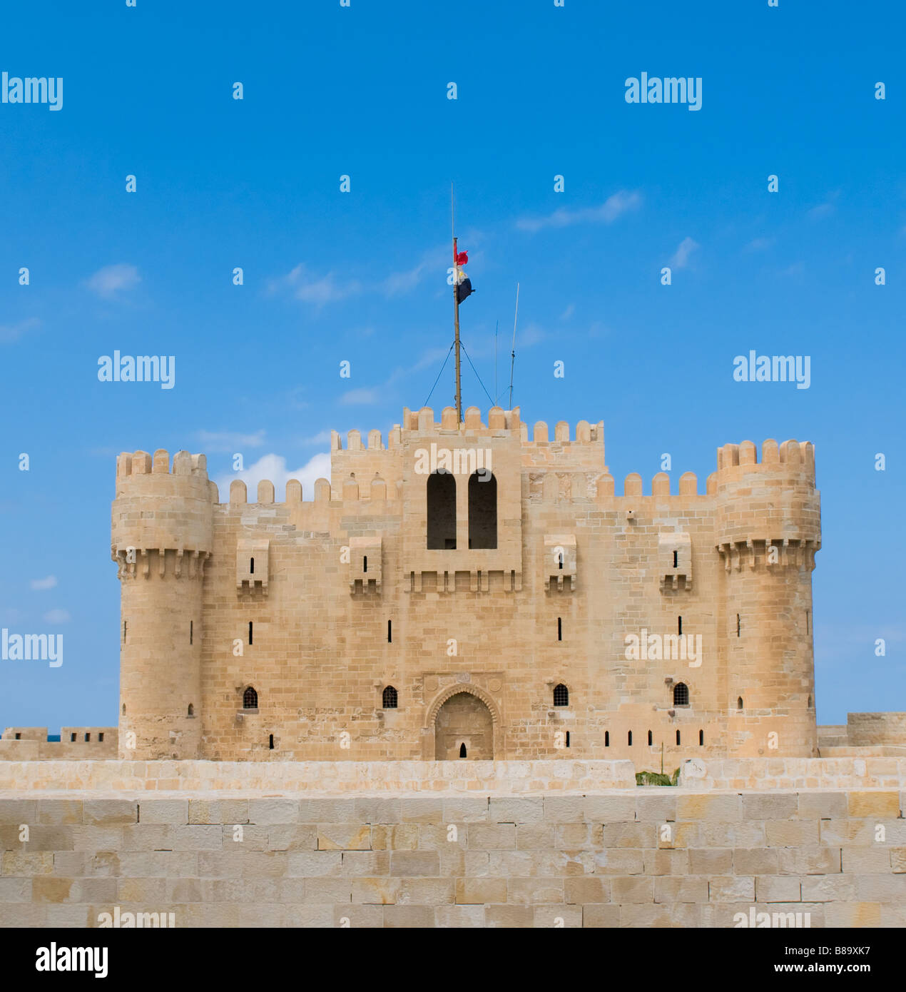 Fort Qaitbey Alexandria Egypt Stock Photo - Alamy