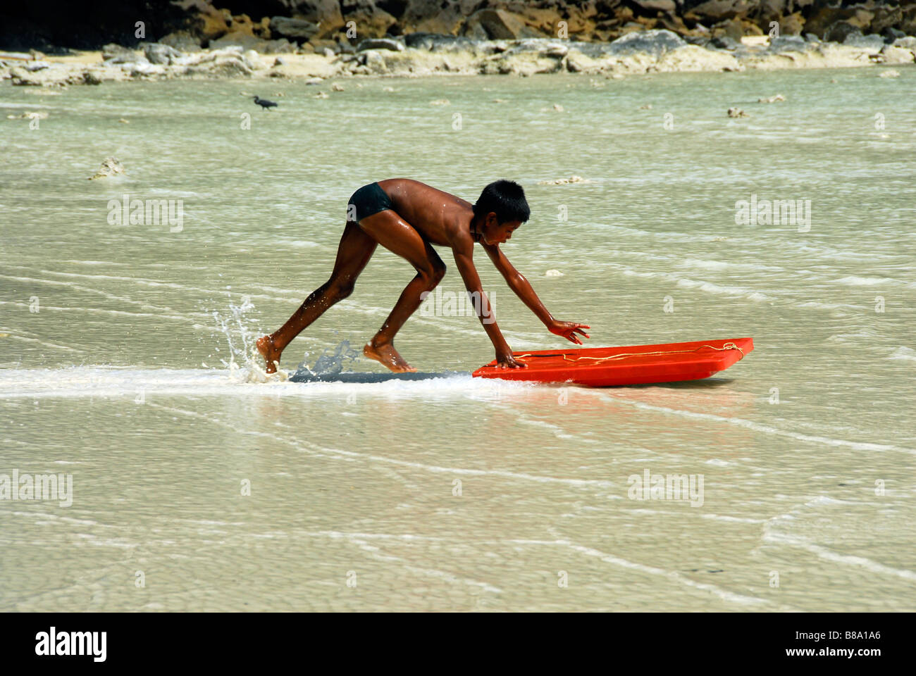 Moken boy hi-res stock photography and images - Alamy
