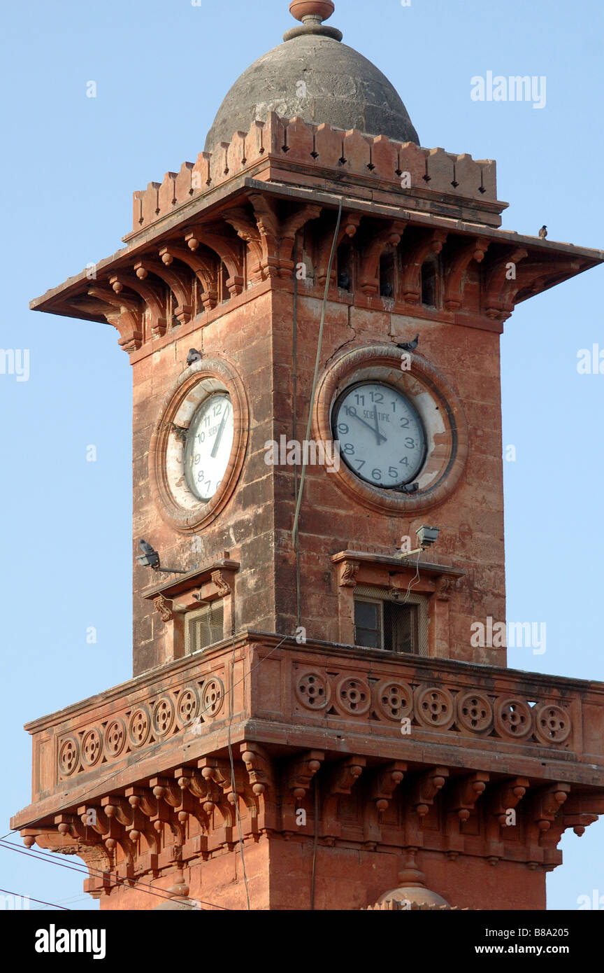 Clock tower gujarat india hi-res stock photography and images - Alamy