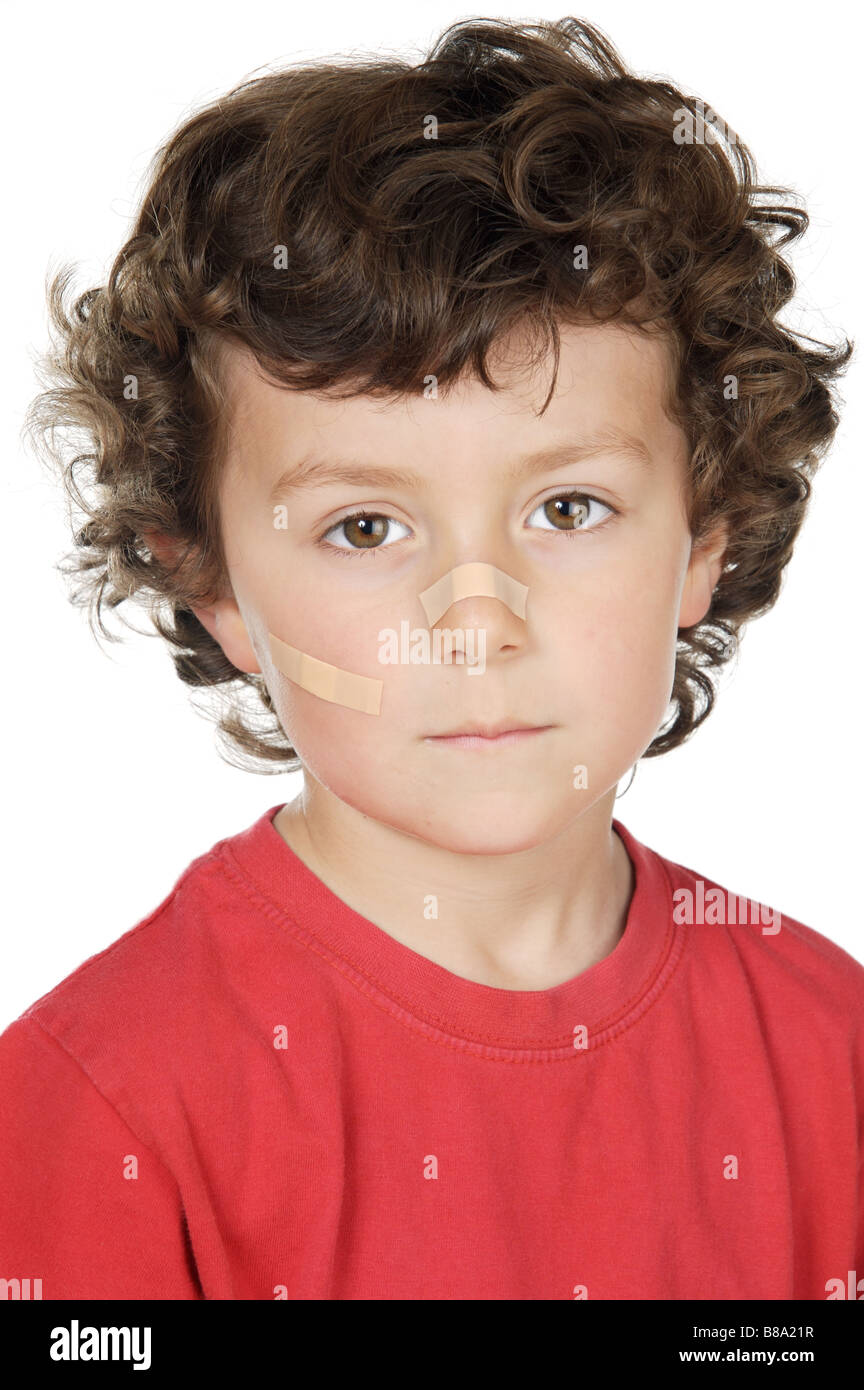 a child abuse a over white background Stock Photo - Alamy