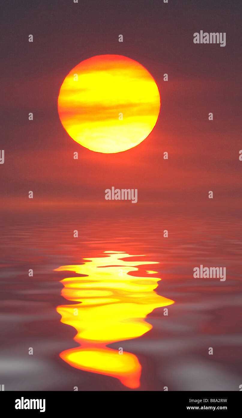 Colorful water texture reflex hi-res stock photography and images - Alamy
