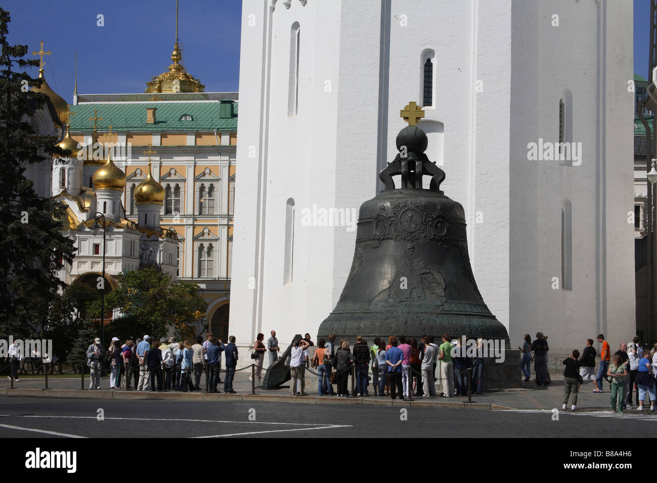 Russia,Moscow,The Kremlin,Emperor Bell (Tsar Bell Stock Photo - Alamy