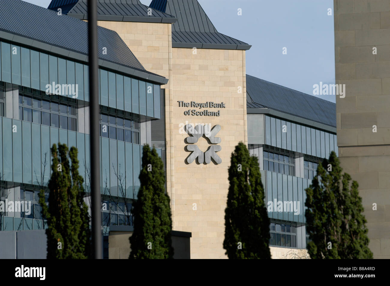 Royal Bank of Scotland Building in Edinburgh Stock Photo - Alamy