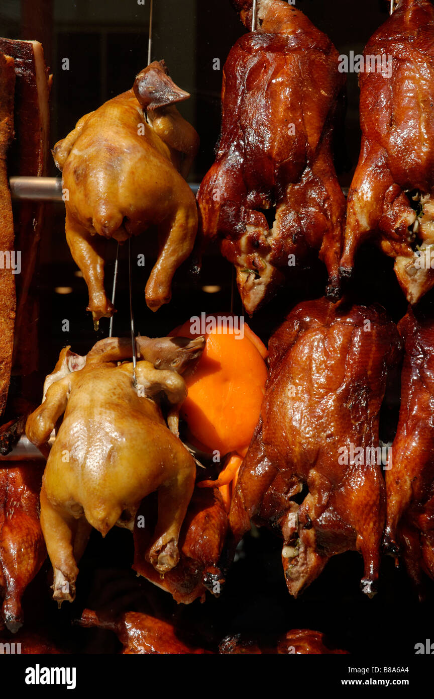 Crispy duck chinatown hi-res stock photography and images - Alamy