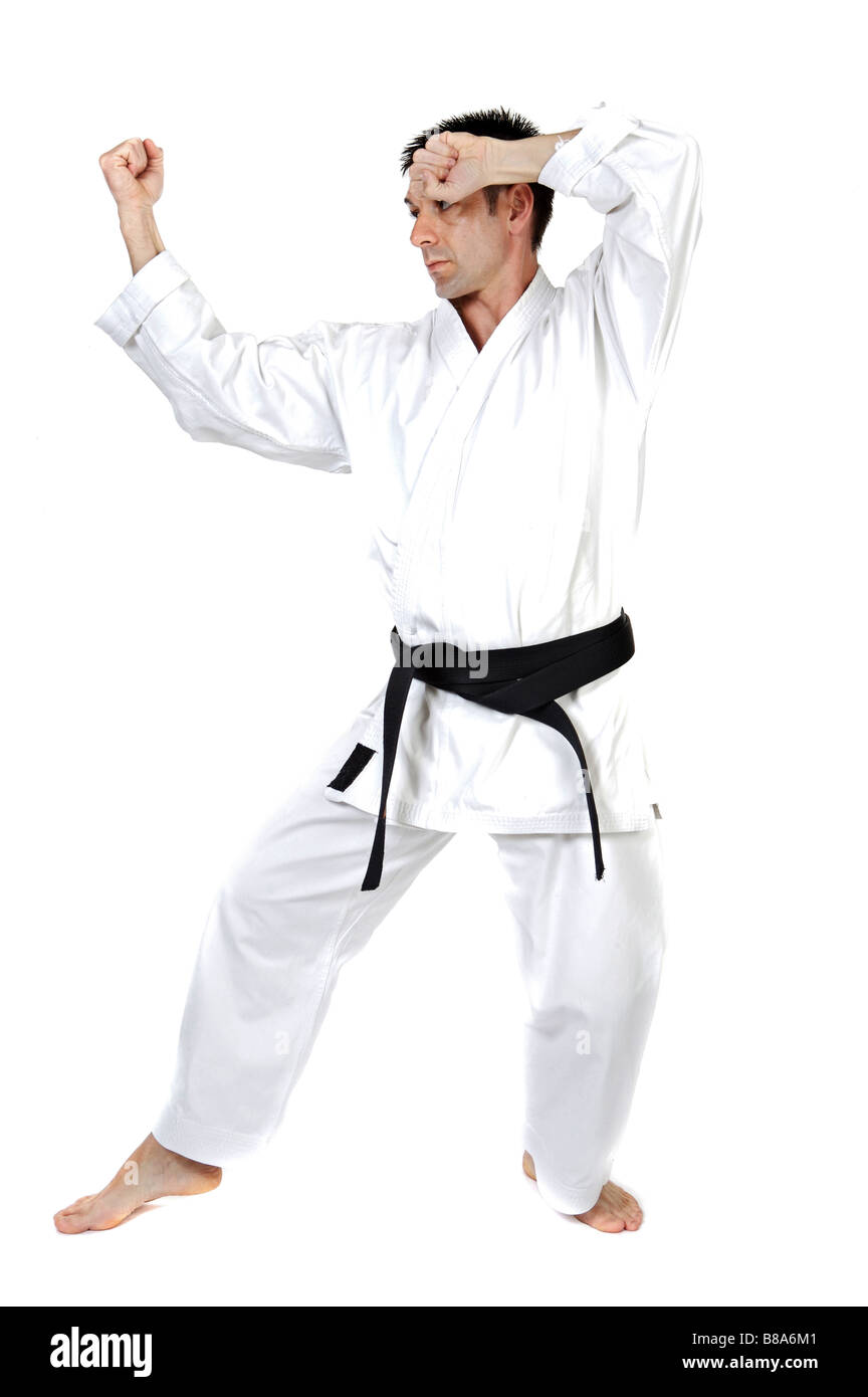 Black belt karate expert hi-res stock photography and images - Alamy