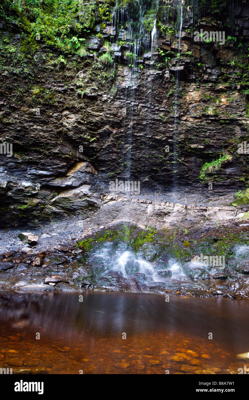 Mill Gill Force Scenic Waterfall Near Askrigg, Wensleydale 'The ...
