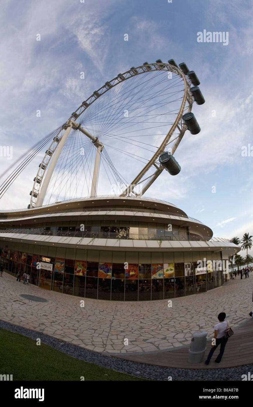 Singapore, Singapore Flyer observation wheel Stock Photo - Alamy