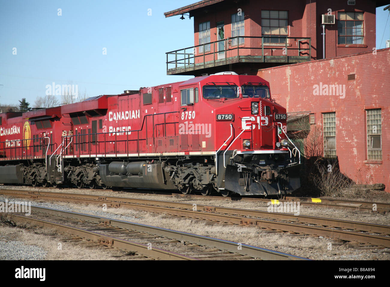 Canadian pacific locomotive hi-res stock photography and images - Alamy