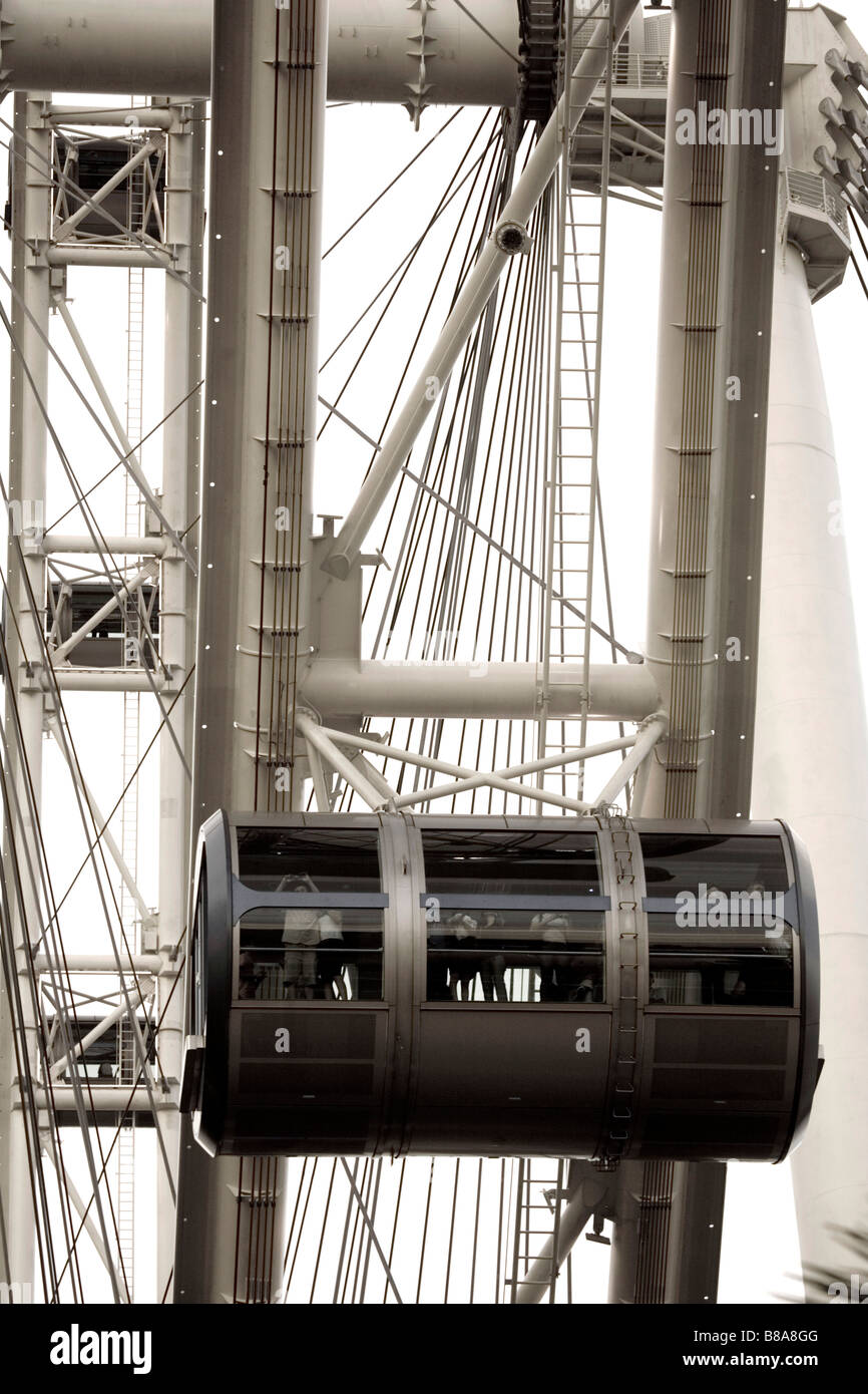 Singapore, Singapore Flyer observation wheel Stock Photo - Alamy