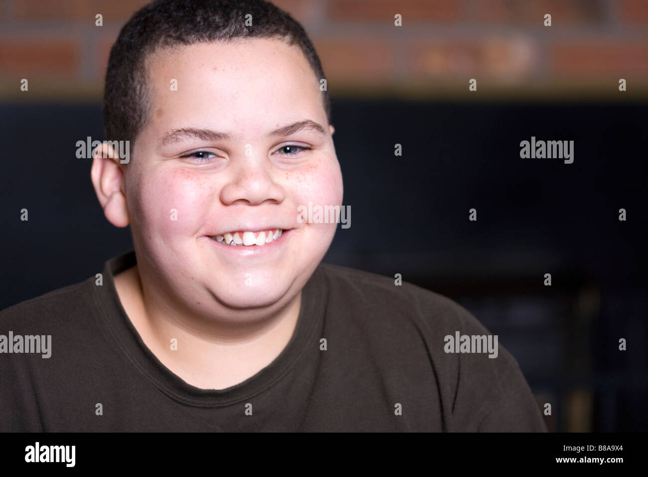 Obese teen boy hi-res stock photography and images - Alamy