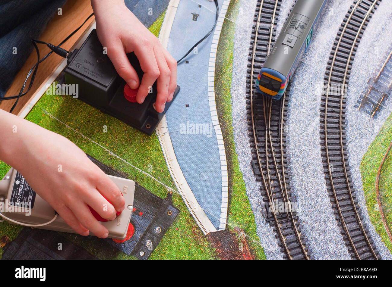 Child model rail hi-res stock photography and images - Alamy