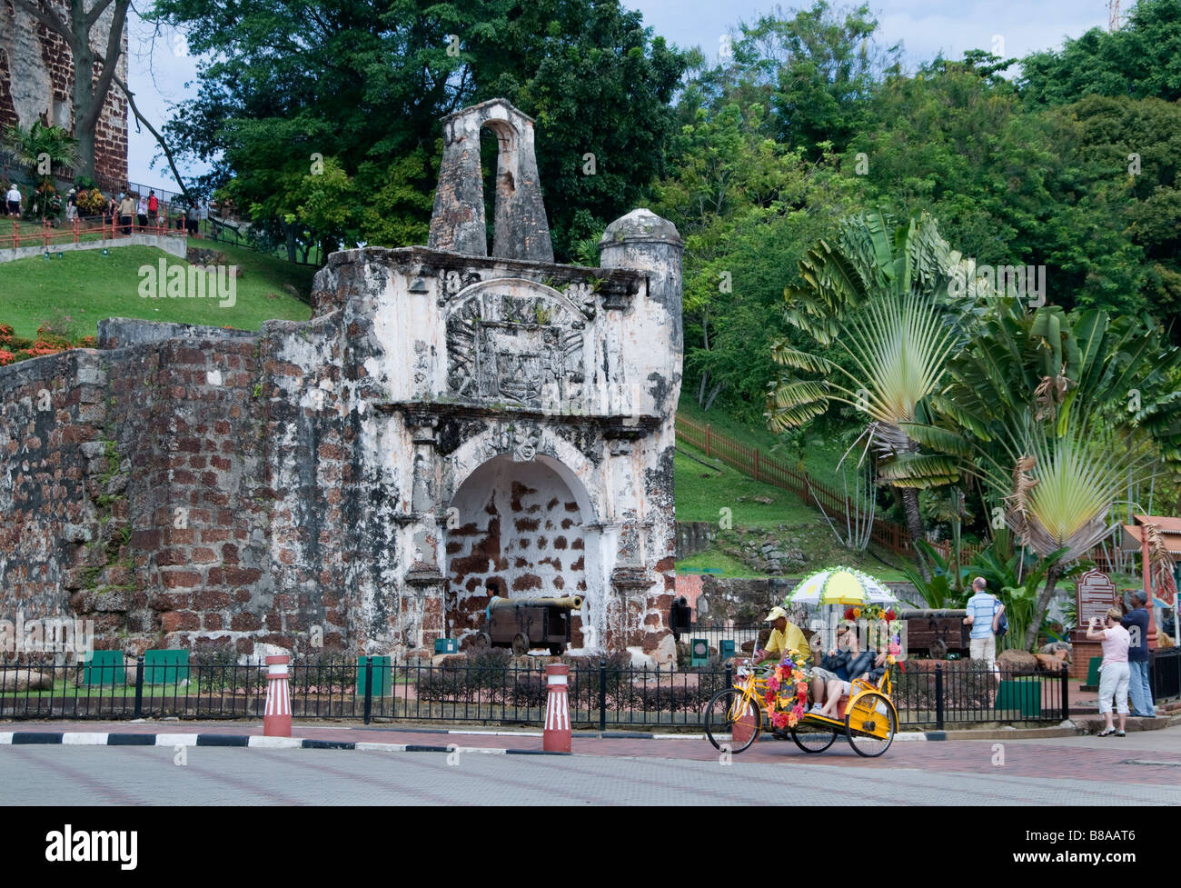 Malacca Malaysia Malaysian Dutch Portuguese Fort Holland Portugal ...