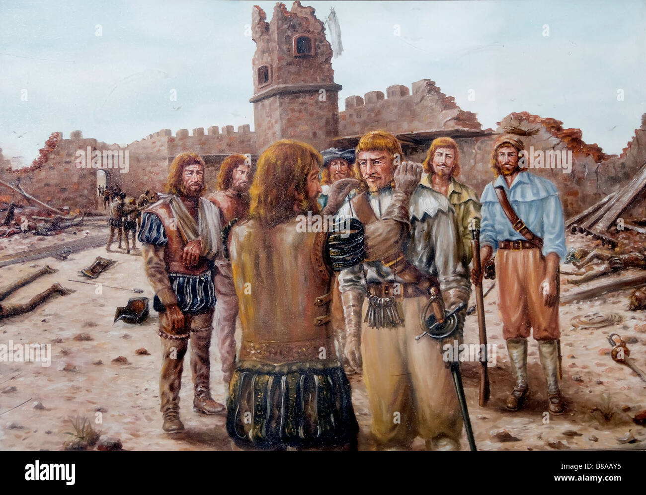The Surrender of the Portuguese to the Dutch Holland Netherland ...