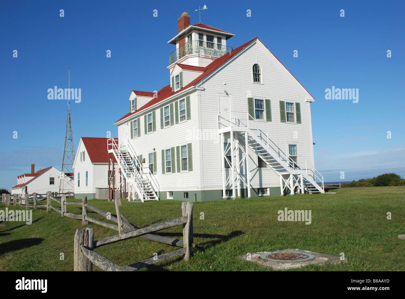 Nauset Coast Guard Station Cape Cod Massachusetts New England Stock ...