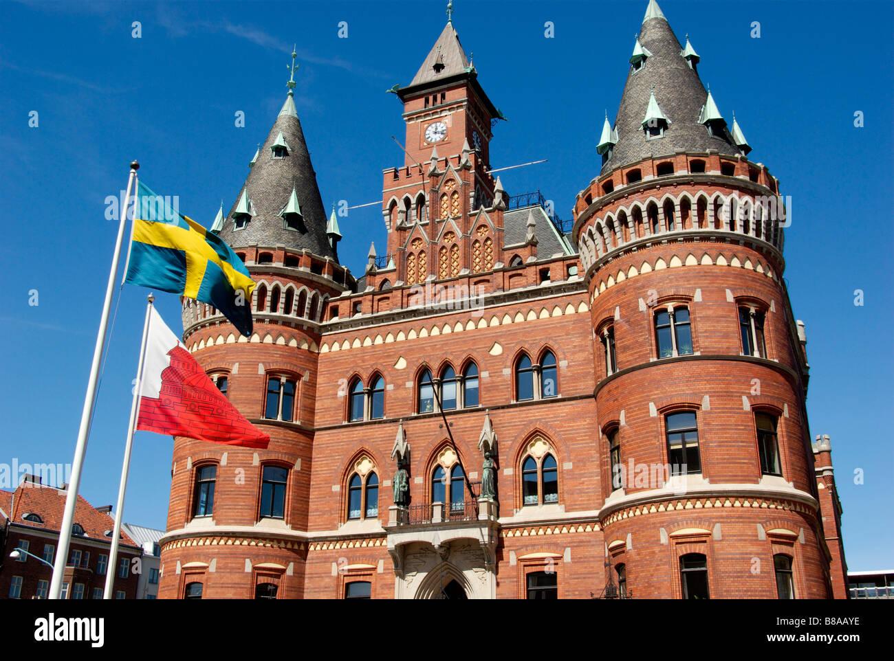 Swedish brick gothic architecture hi-res stock photography and images ...