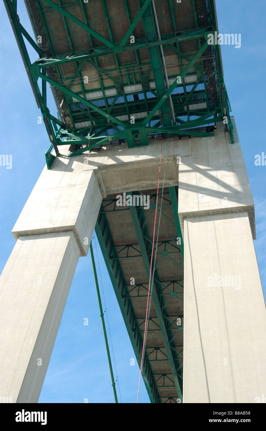 Vincent Thomas Bridge Stock Photo - Alamy