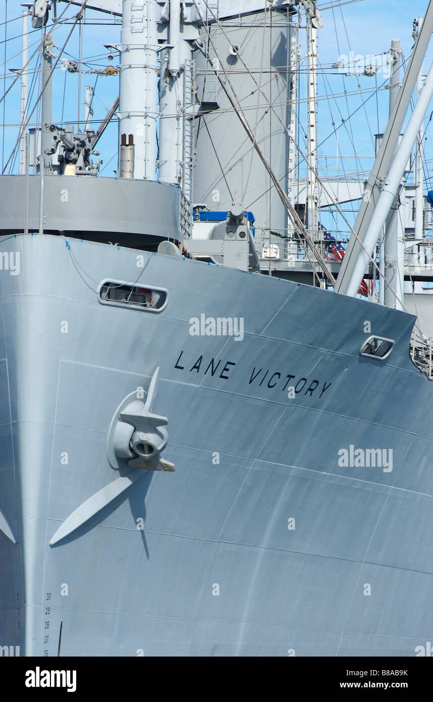 The SS Lane Victory, a World War 2 cargo ship Stock Photo - Alamy