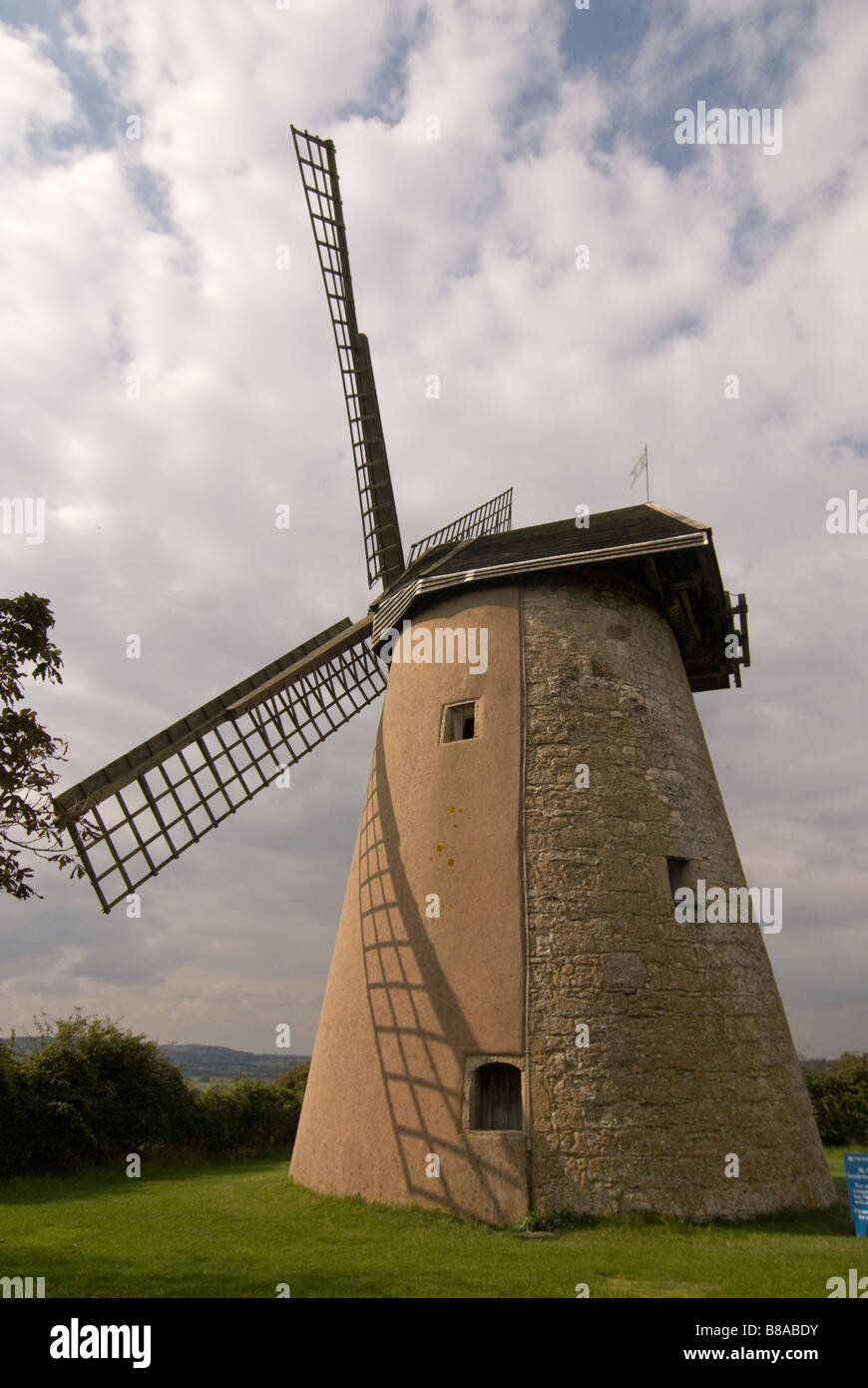Bembridge Windmill, Isle Of Wight, UK Stock Photo - Alamy
