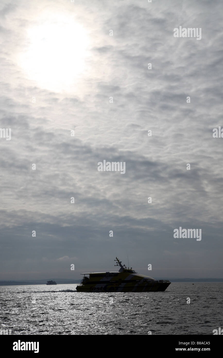 IOW Passenger Ferry Stock Photo - Alamy