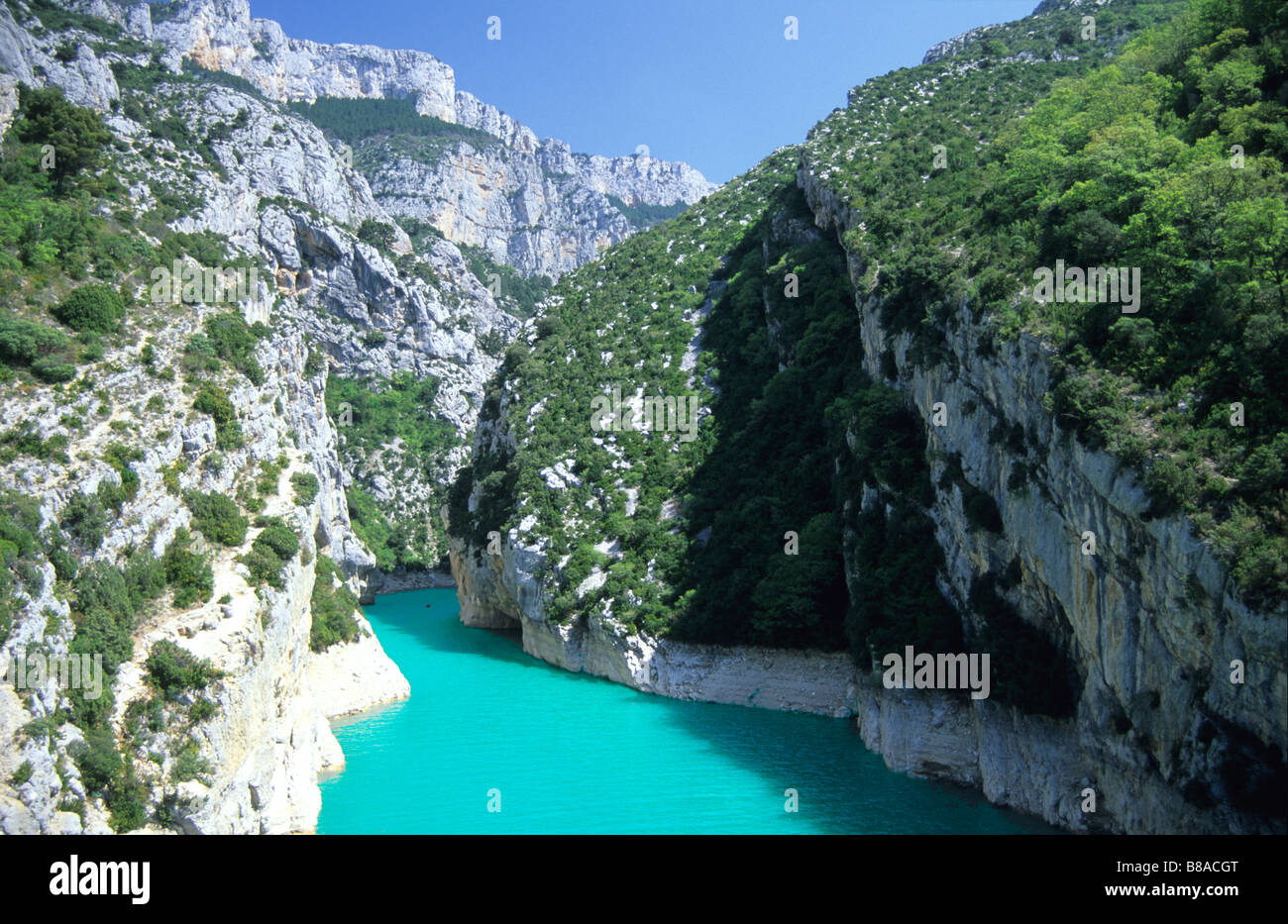 Verdon gorge river steep hi-res stock photography and images - Alamy