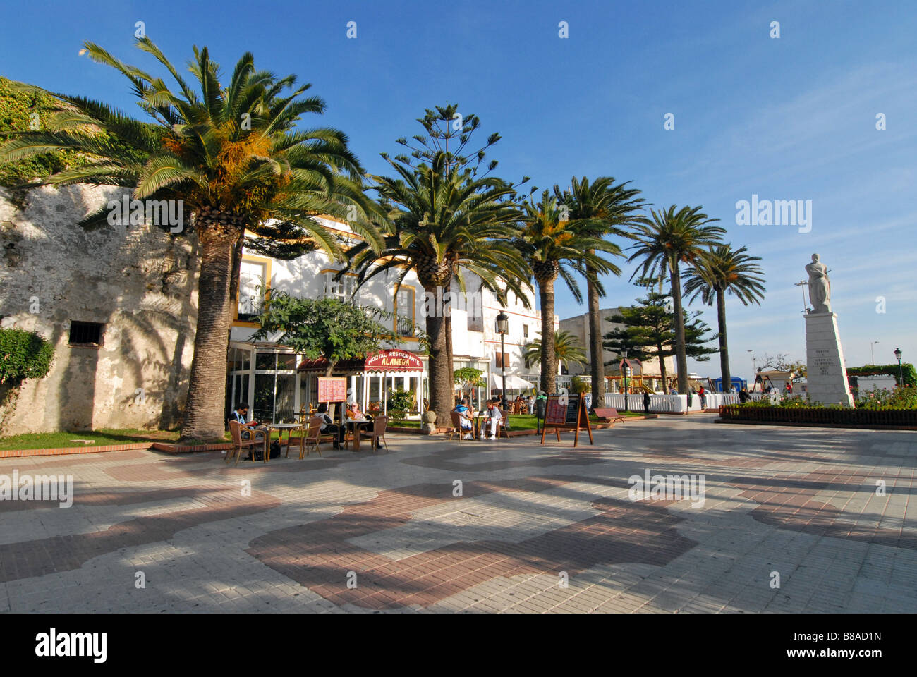 Paseo De La Alameda Tarifa Andalusia Spain Stock Photo - Alamy