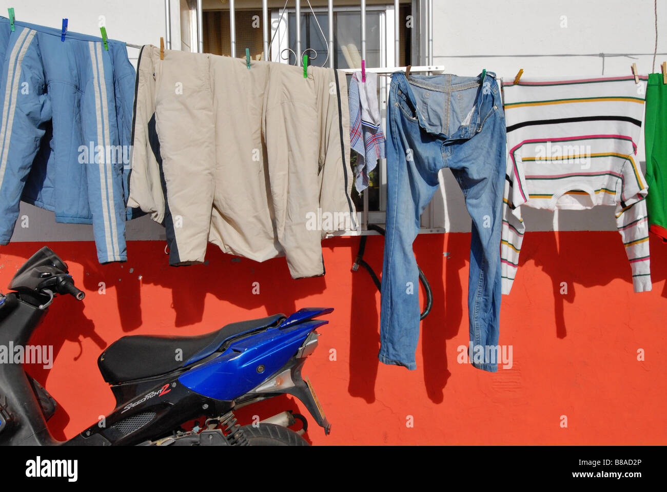Laundry in spain hi-res stock photography and images - Alamy