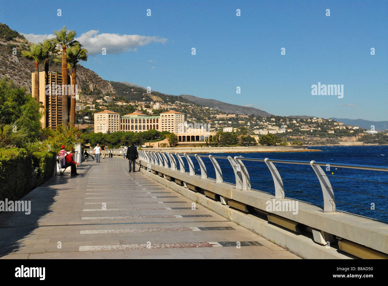 The corniche Monaco Stock Photo - Alamy