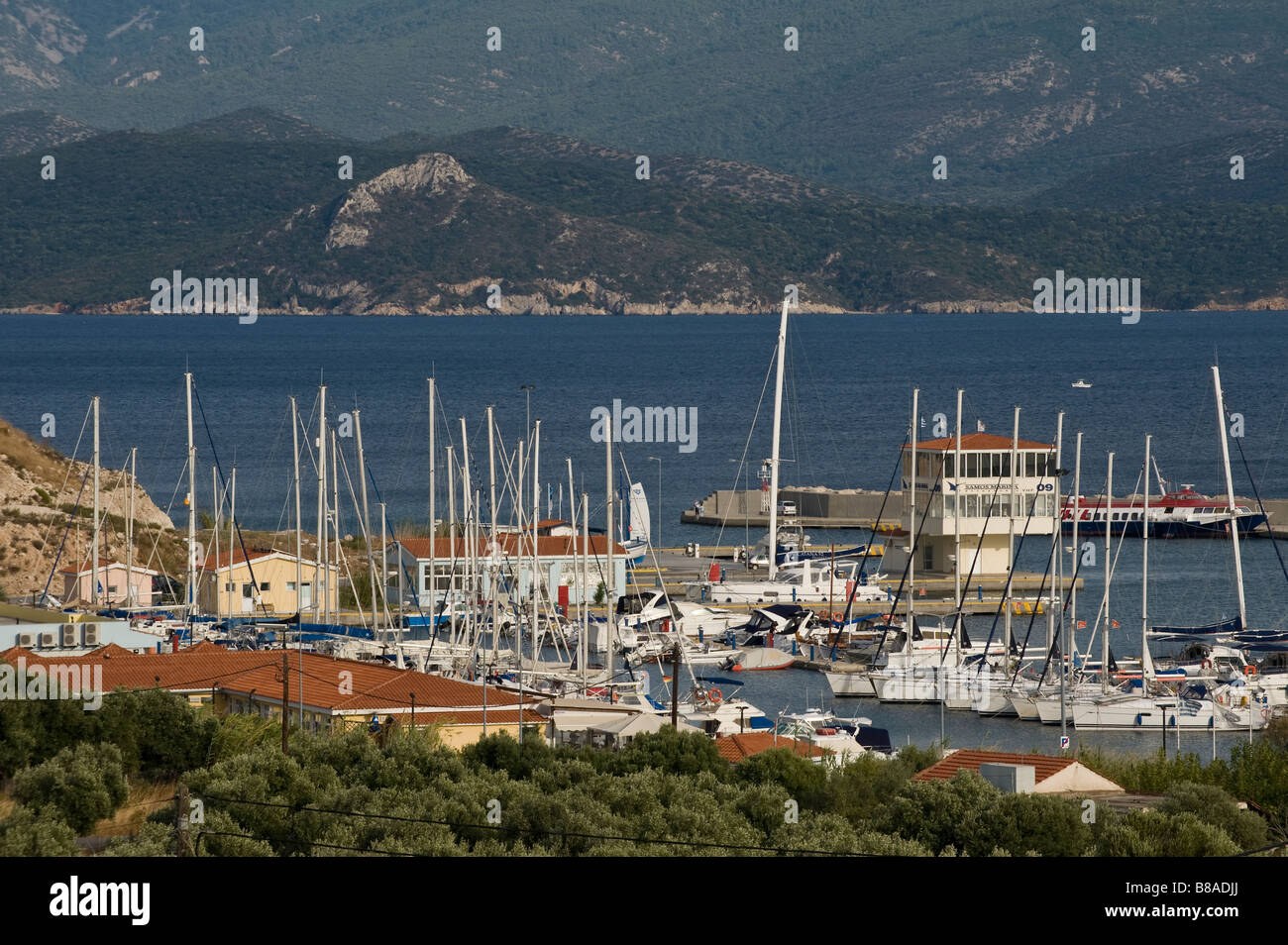 Greek sail boats hi-res stock photography and images - Alamy
