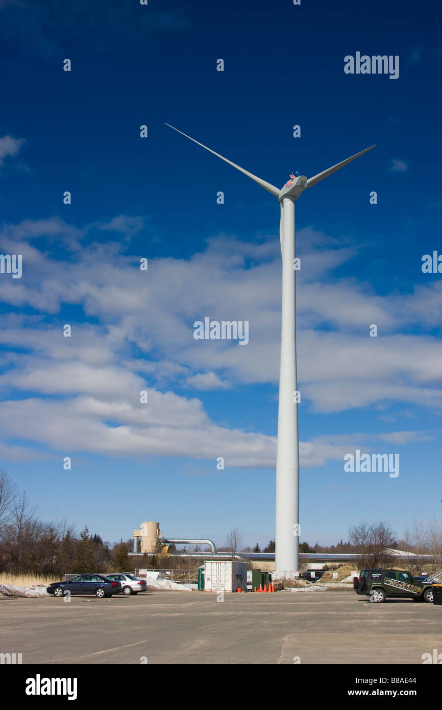Wind Turbine, Newburyport, Massachusetts Stock Photo - Alamy