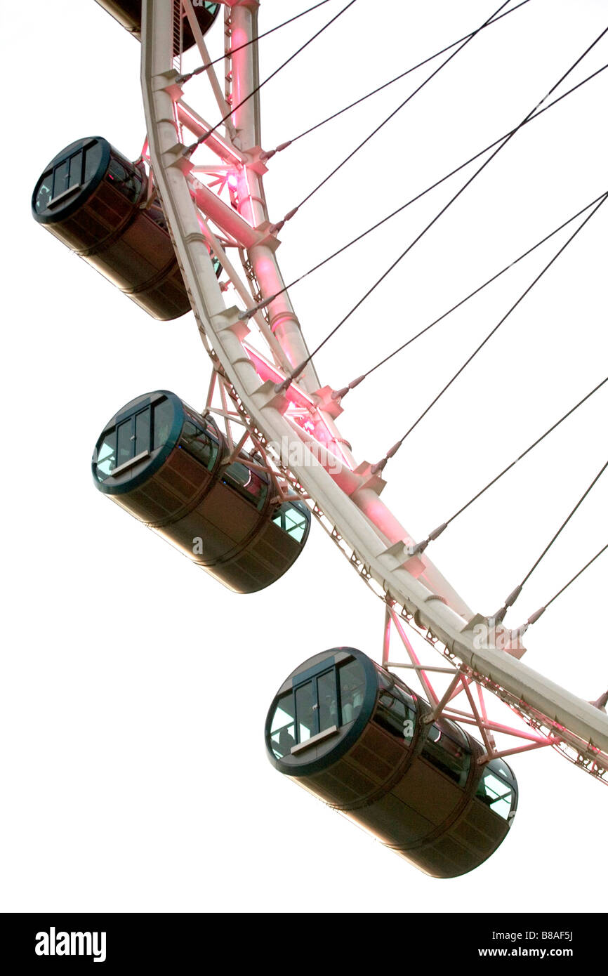 Singapore, Singapore Flyer observation wheel Stock Photo - Alamy