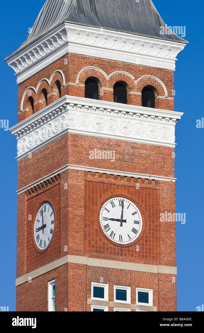Clemson University Tillman Hall in Clemson South Carolina Stock Photo ...