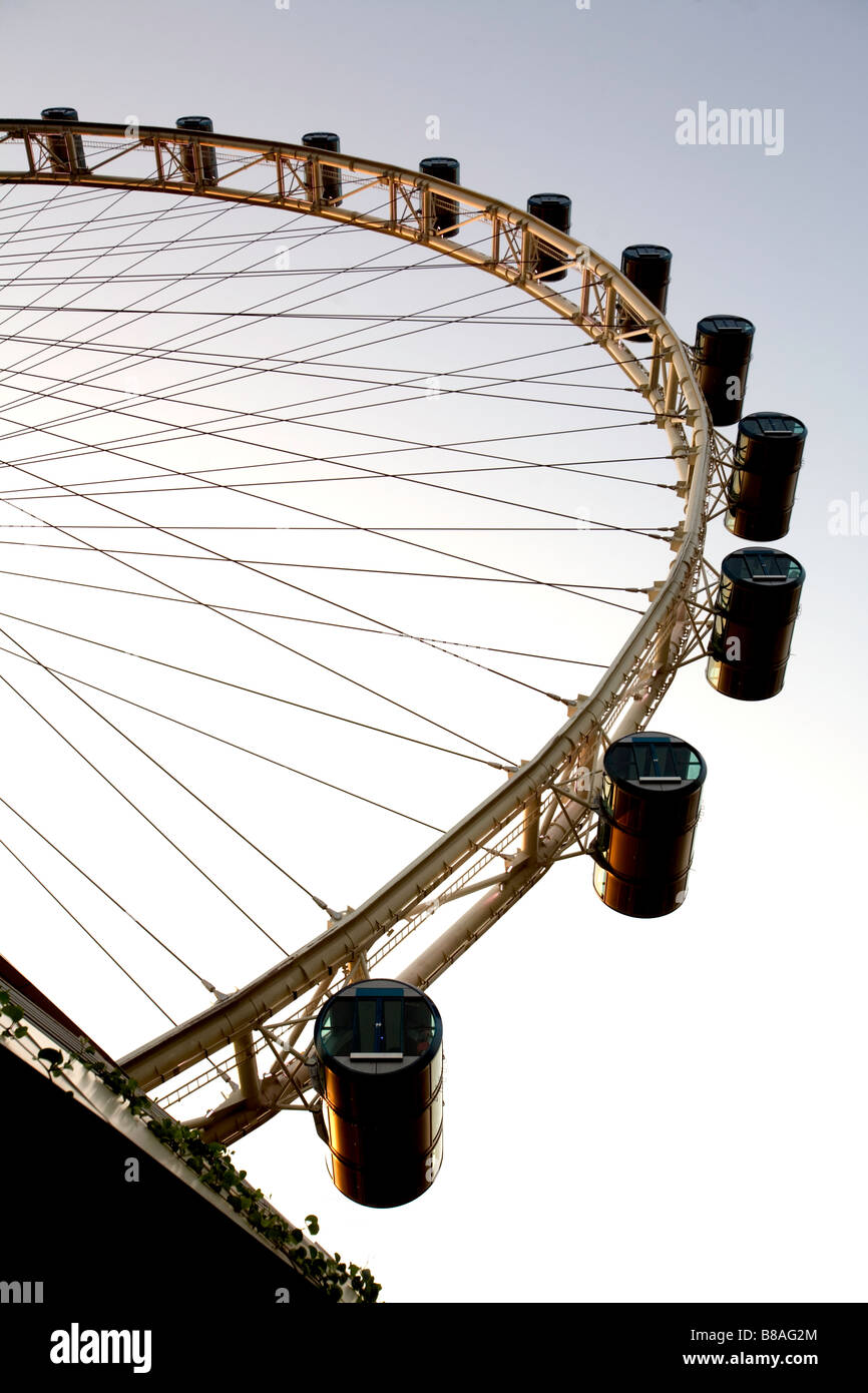 Singapore, Singapore Flyer observation wheel Stock Photo - Alamy
