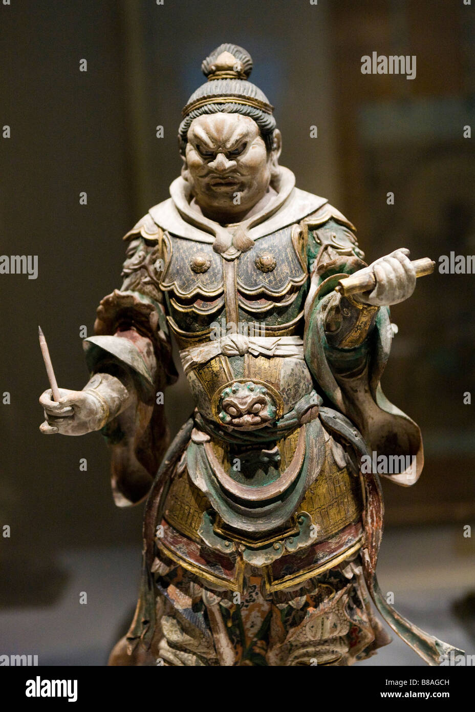 Japanese temple guardian figure hi-res stock photography and images - Alamy